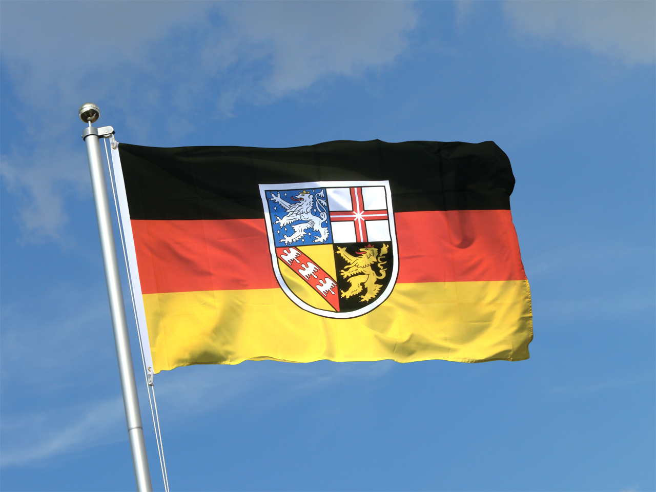 Saarland Flagge 90 X 150 Cm MaxFlags FlaggenPlatz ch Saarland Flagge 90 X 150 Cm MaxFlags FlaggenPlatz ch