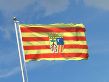 Aragon Flag for Sale - Buy online at Royal-Flags