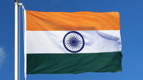 Drapeau Inde - Acheter Drapeau Indien pas cher - Monsieur-Drapeaux