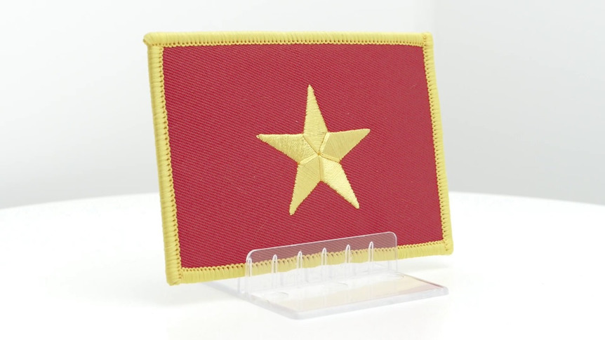 Army Flag Patch Embroidered South Vietnam Flag Patch – Thermoadhesive ...
